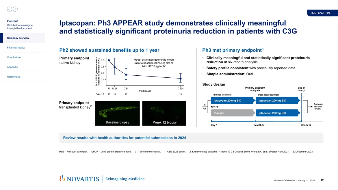 2023 Q4 and Full Year Results Presentation & Transcript | Novartis
