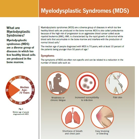 Myelodysplastic Syndromes (MDS) Backgrounder | Novartis