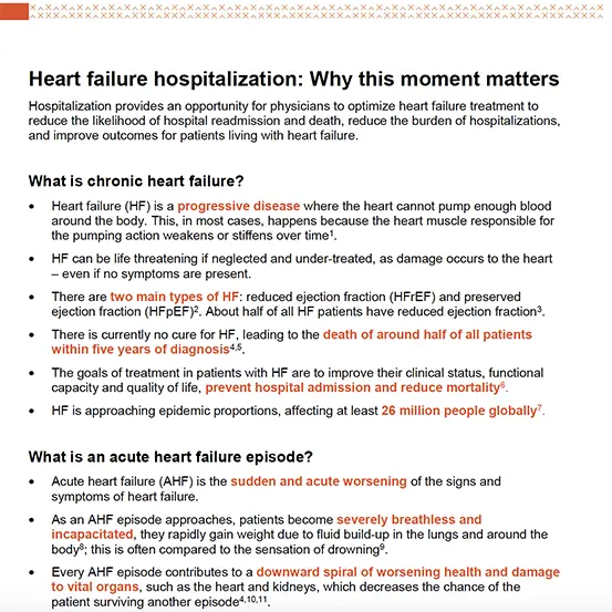 Heart failure hospitalization: why this moment matters | Novartis