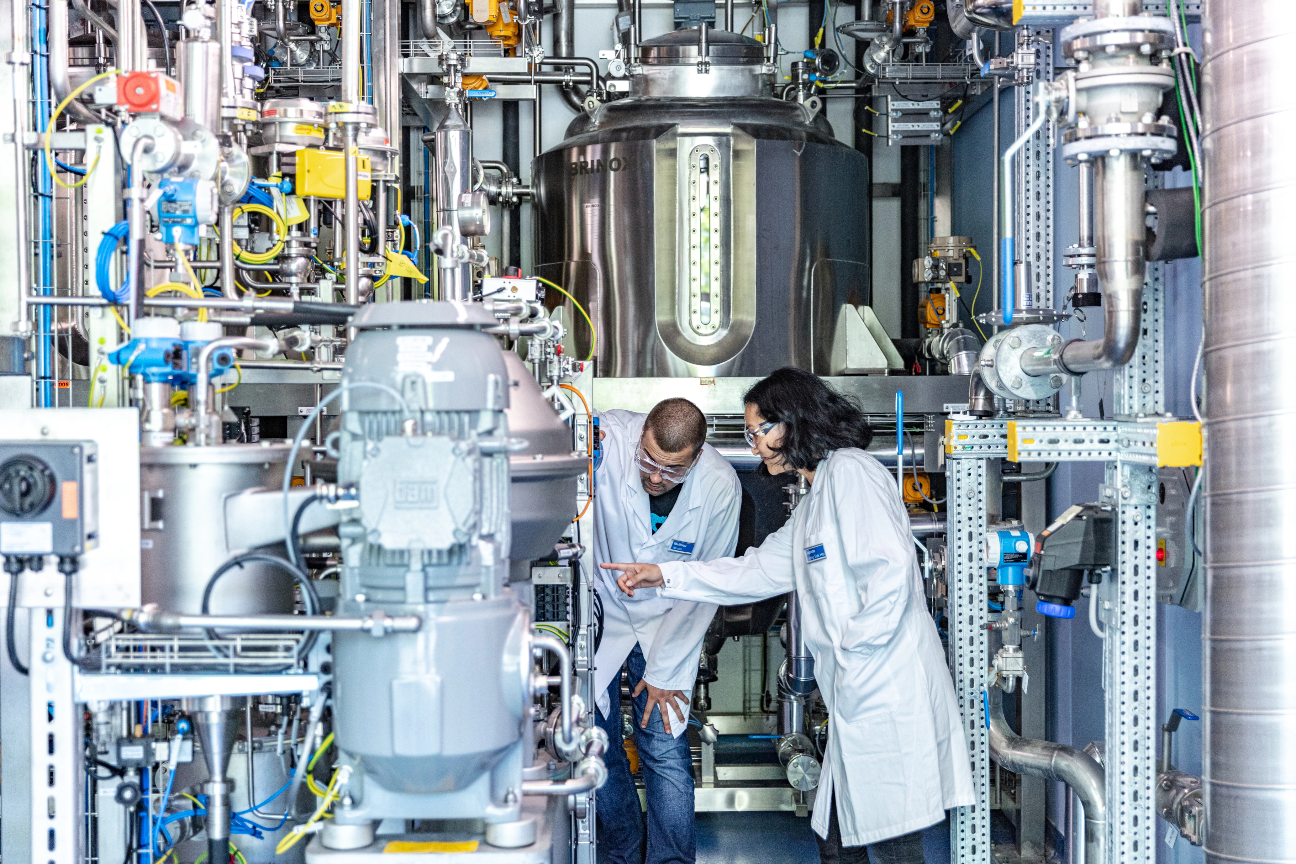 Fermentation hub of Banting 1 where natural products and biomolecules ...